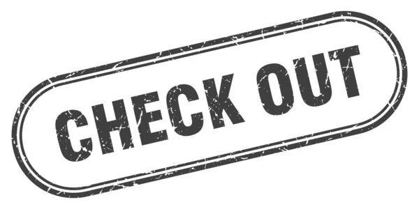 Check Out Stamp Check Out Sign Grunge Label Stock Vector by ©Aquir014b ...