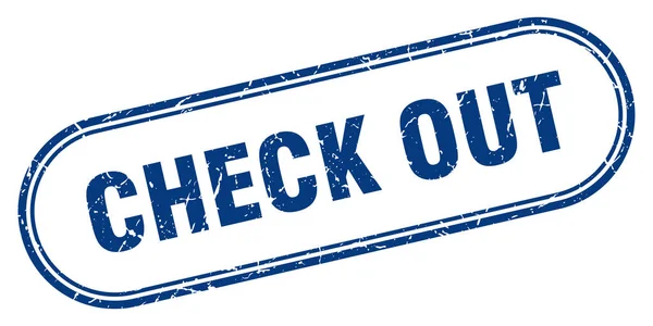 Check Out Stamp Check Out Sign Grunge Label Stock Vector by ©Aquir014b ...