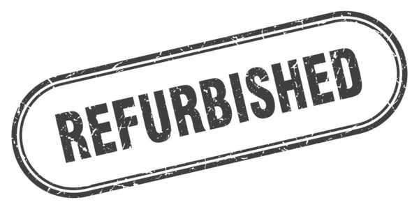 Refurbished Sign Isolated Sticker Ribbon Tag Stock Vector by ©Aquir014b ...