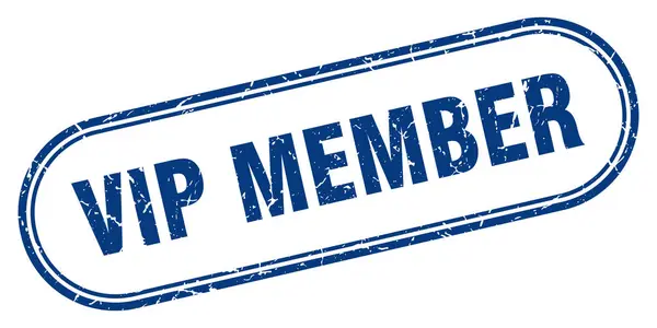 Vip Member Sticker Vip Member Rectangular Label Isolated White ...