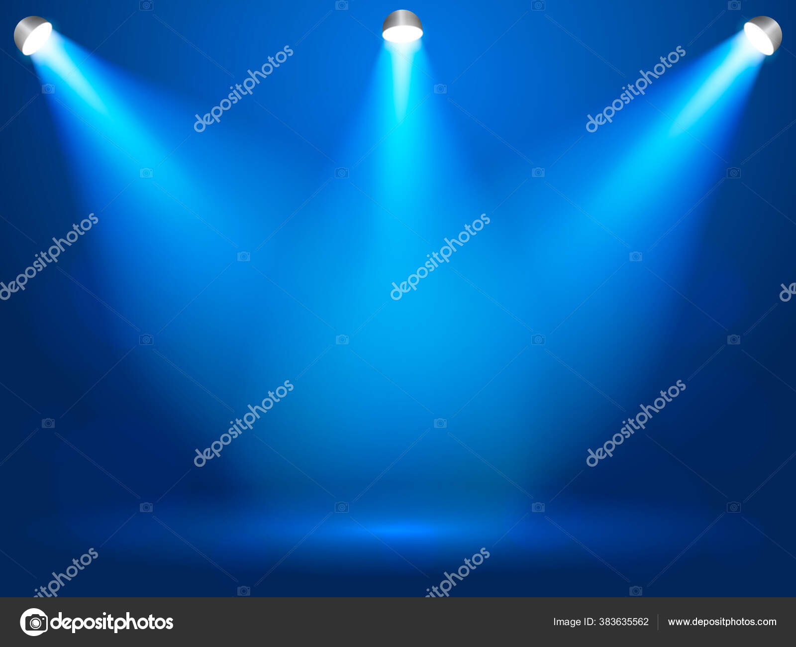 Light Rays Blue Background Vector Stock Illustration Poster Banner ...
