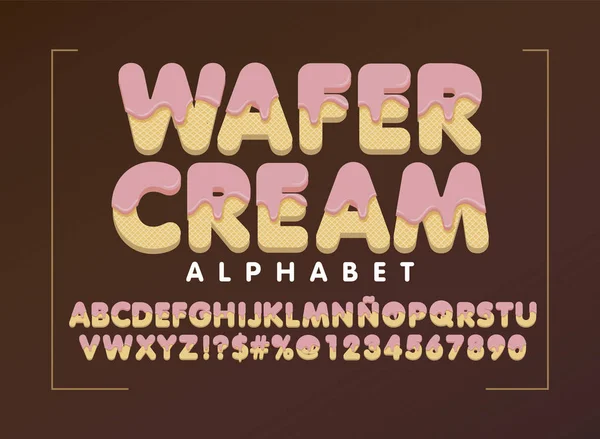 100,000 Wafer font Vector Images | Depositphotos
