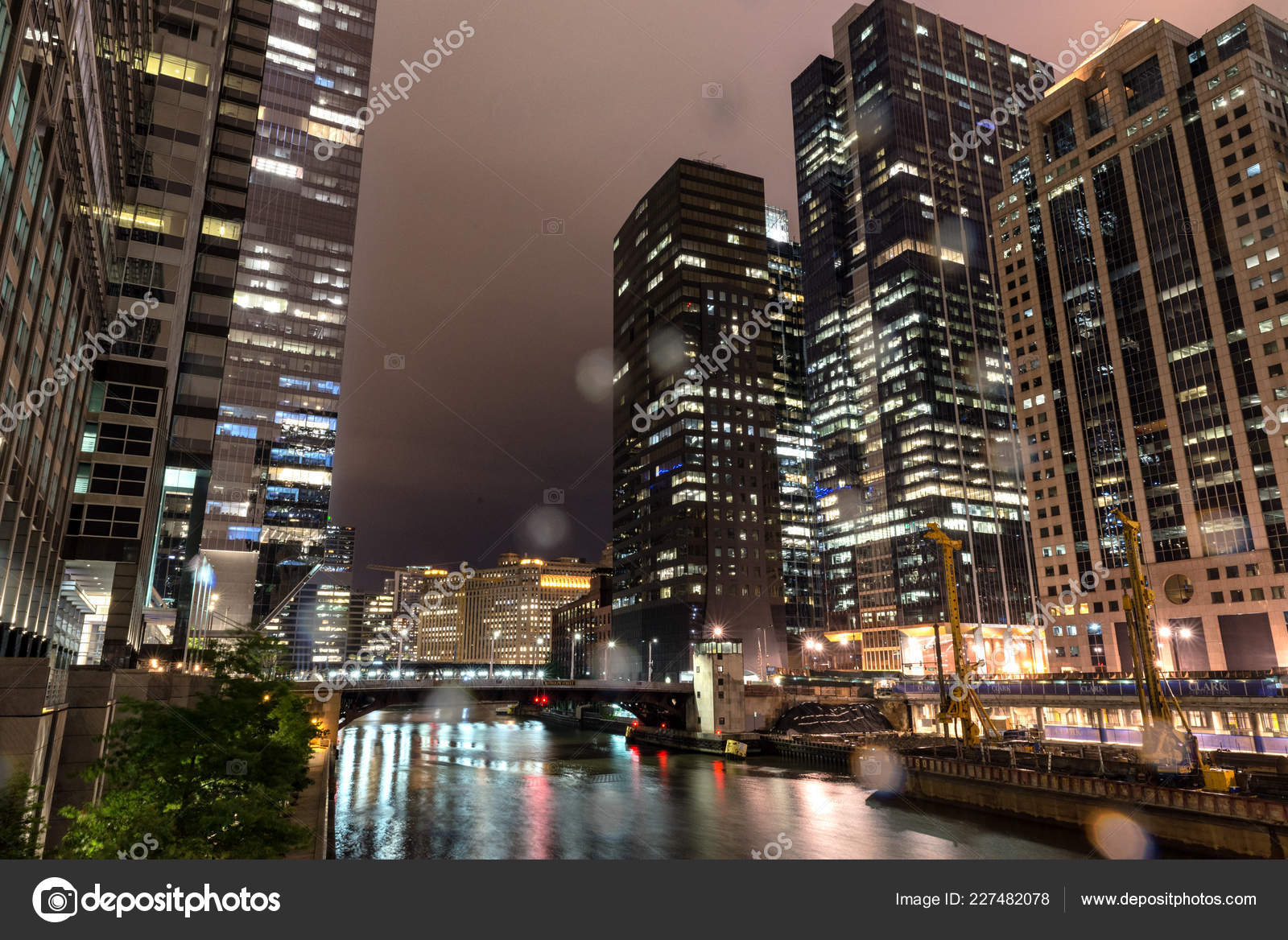 Rainy Night In Chicago