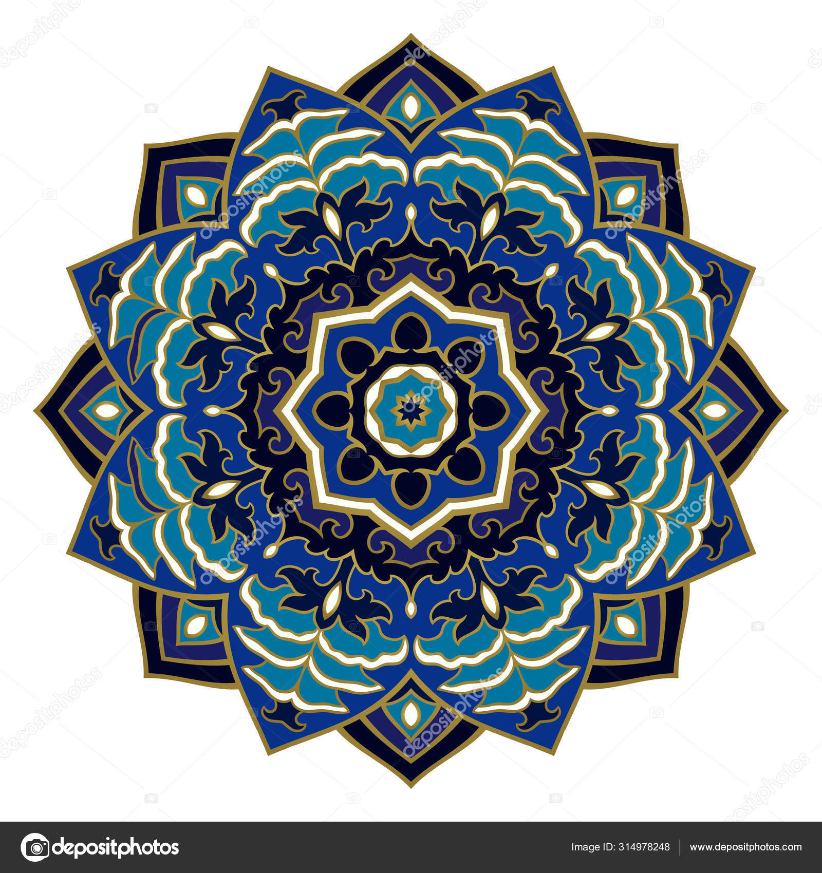 Simple Hindu Mandala