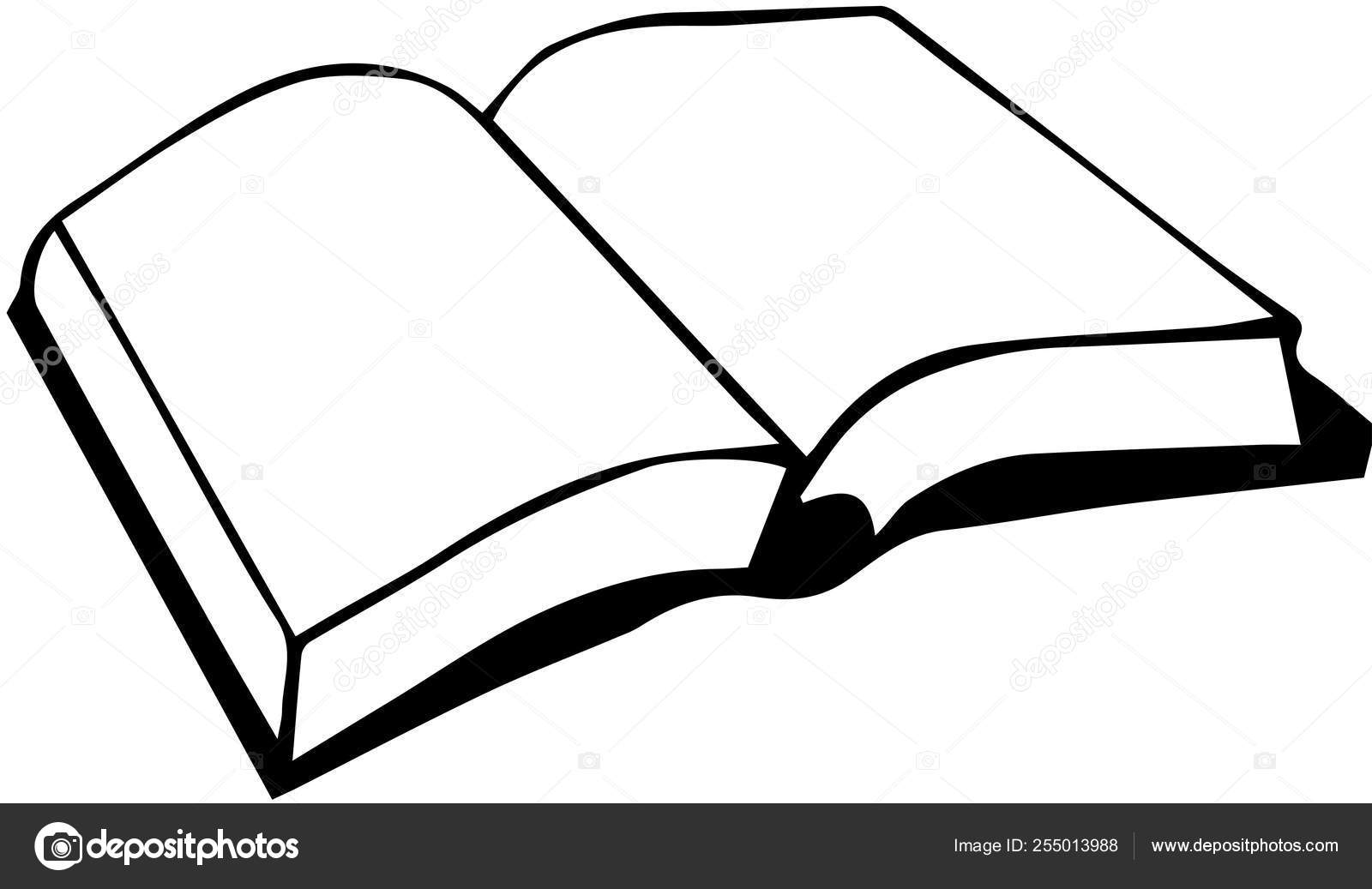 Book Vector White Background Stock Vector by ©safeeee1@gmail.com 255013988