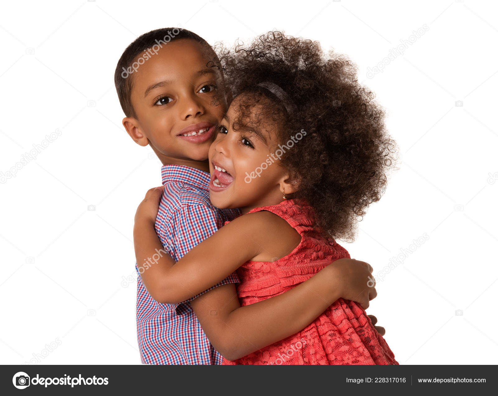 Brothers Hugging Each Other