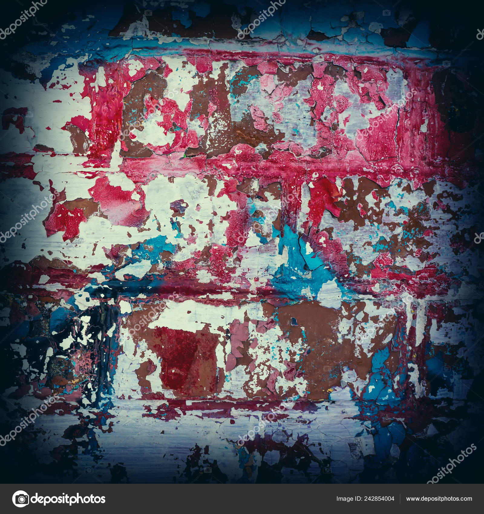 Old Damaged Plaster Paint Wall Stock Photo by ©Asollo 242854004