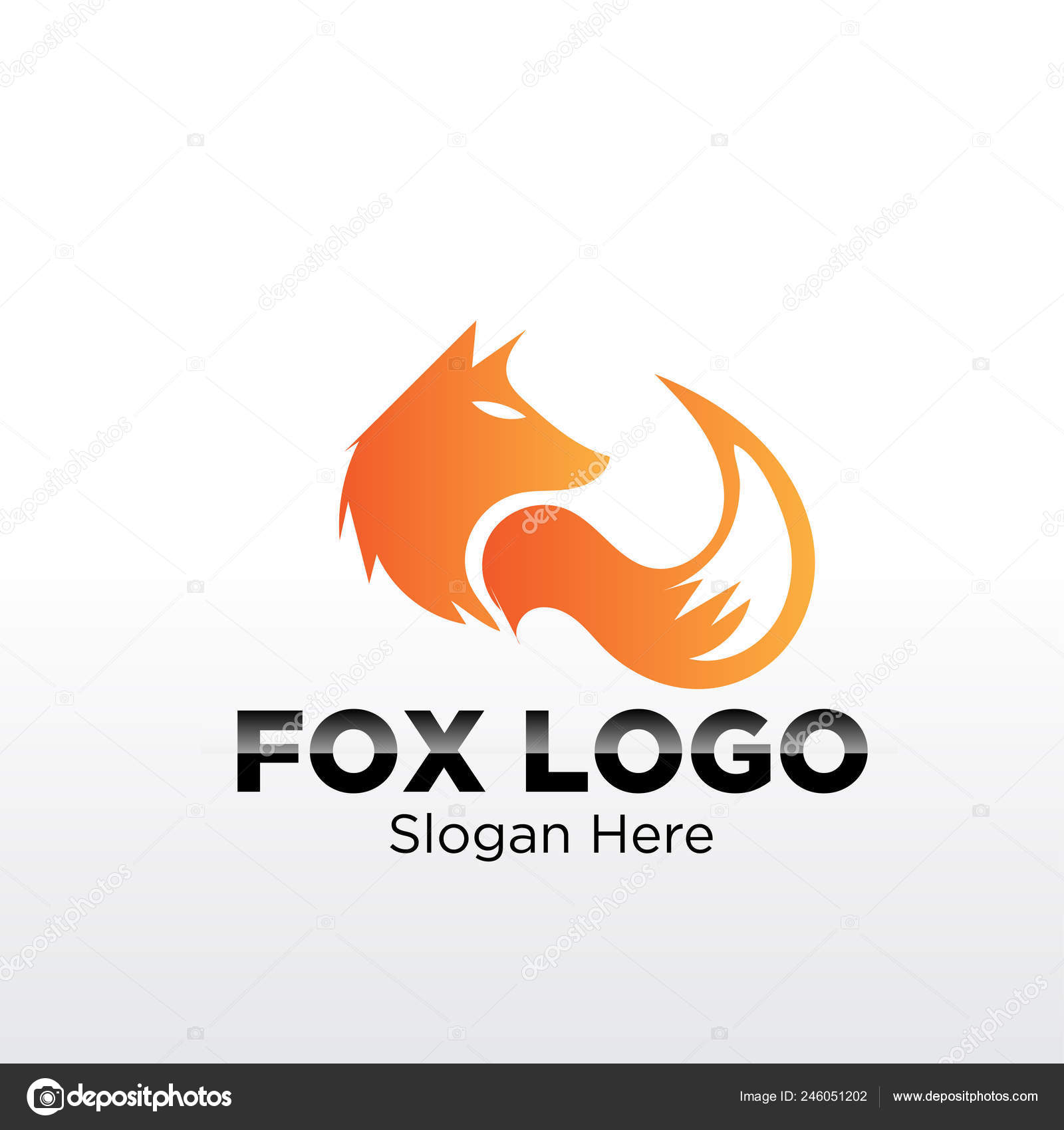 Fox Logo Background