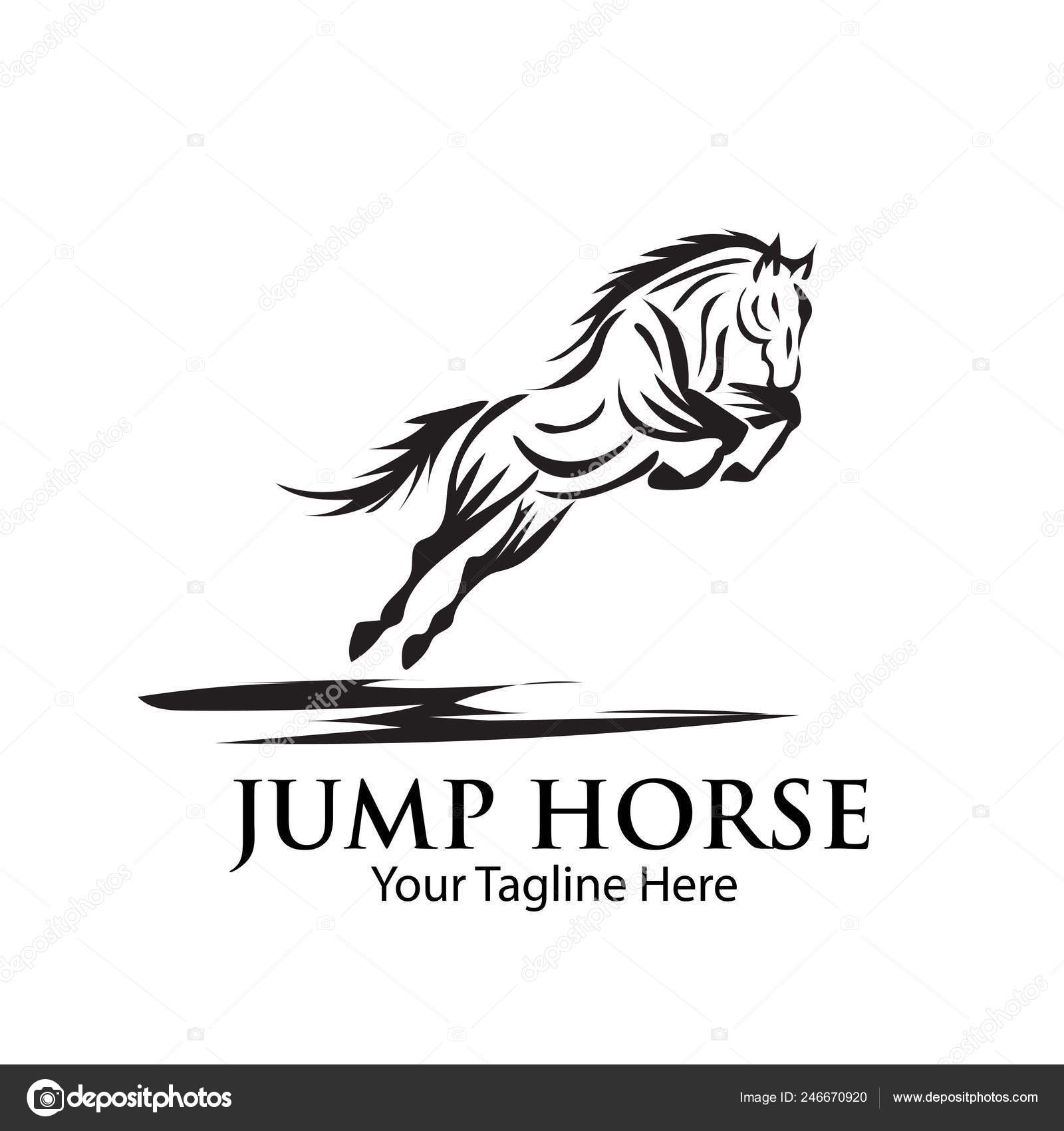 Jumping Horse Logo