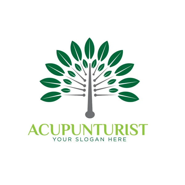 Acupuncture logo Vector Art Stock Images | Depositphotos