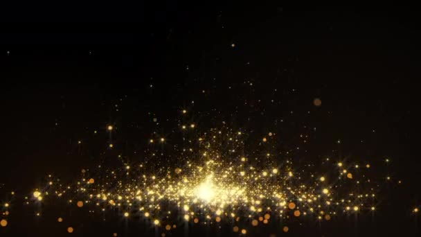 Fire flames with sparks on a black background. — Stock Video © VFX ...