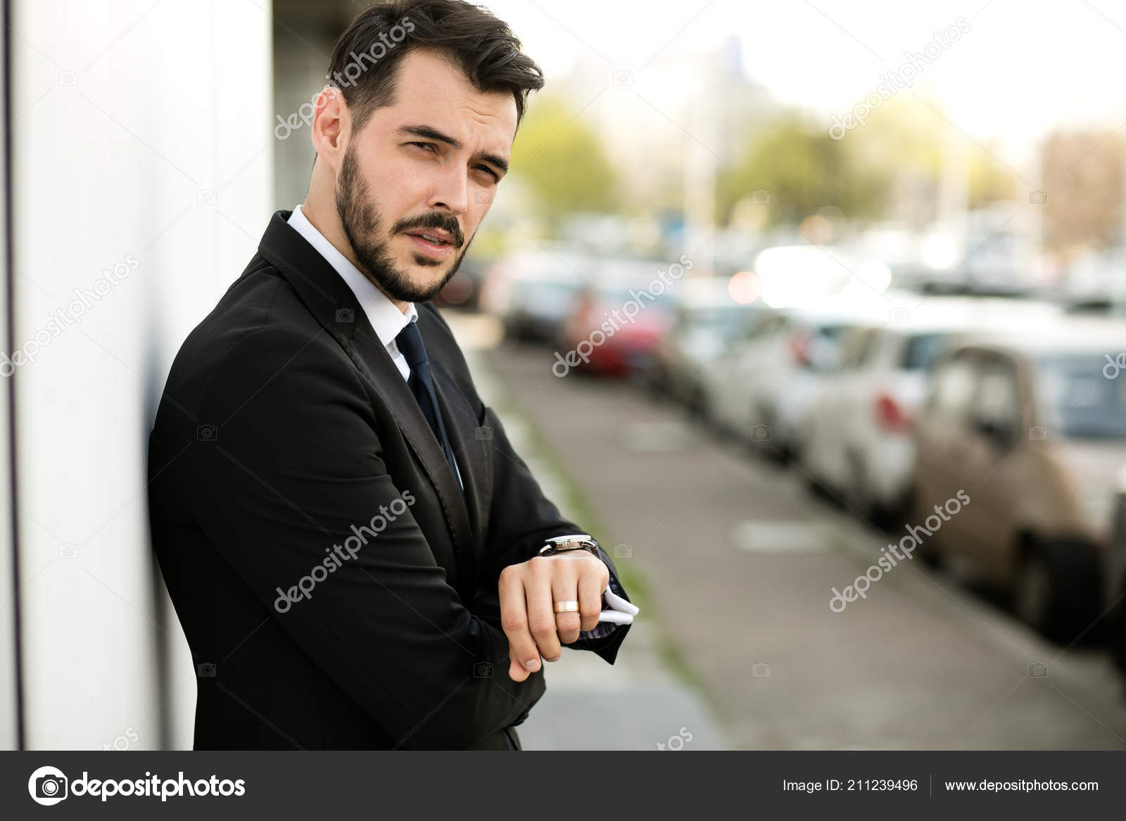 Man Waiting For Someone Special