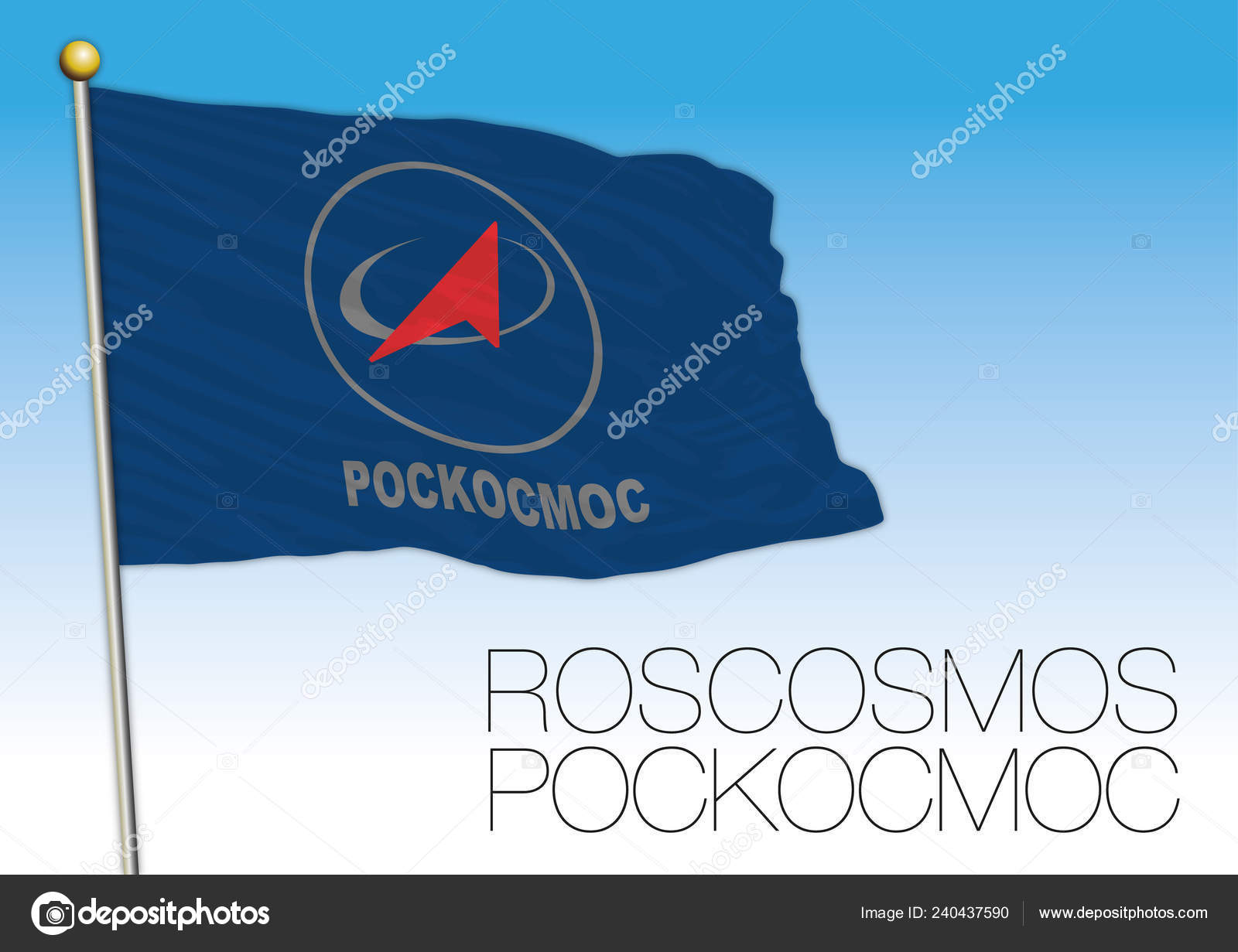 Russian Space Program Symbol