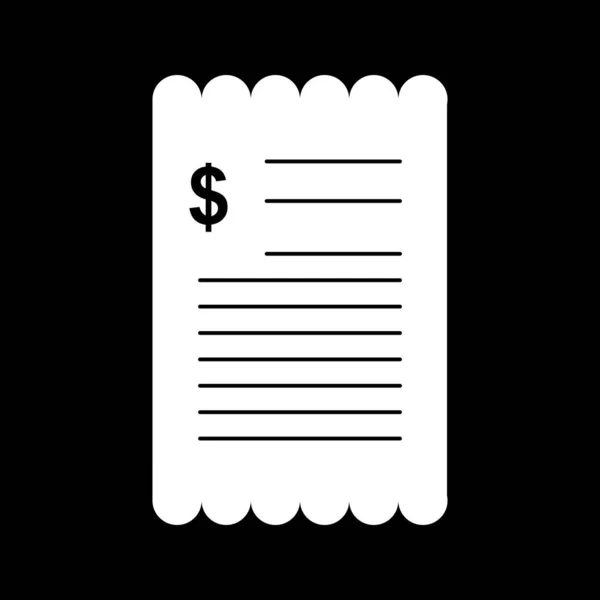 Paycheck Stub Icon