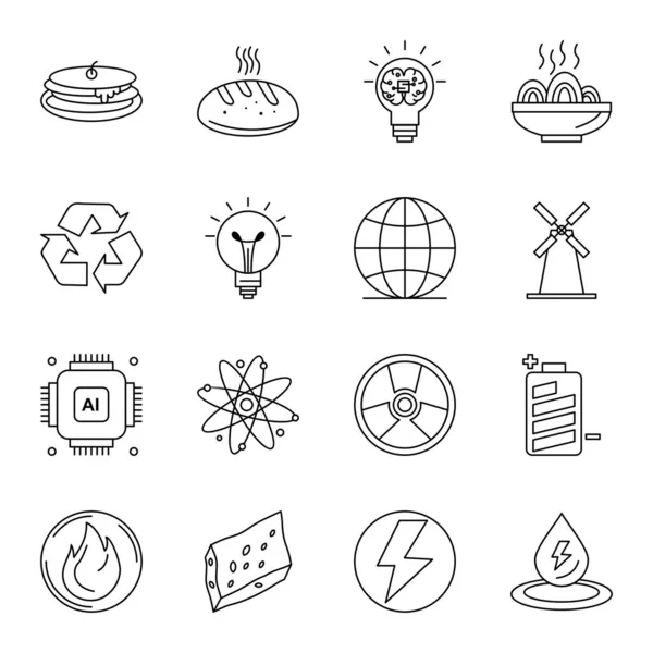 Set de iconos perfectos de p xeles universales 2024