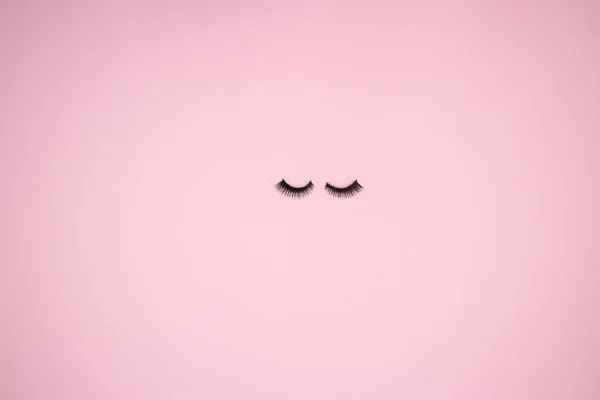 Lashes pink background Stock Photos, Royalty Free Lashes pink ...