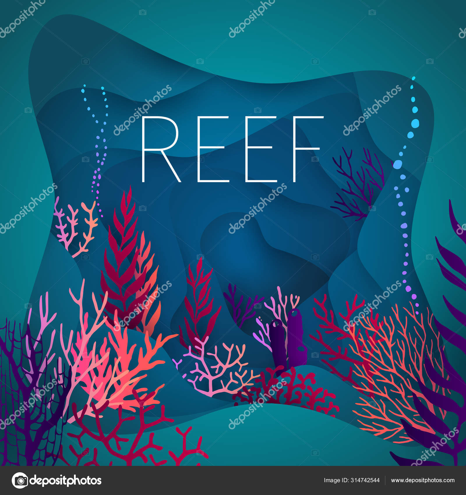 3d Coral Reef Backgrounds