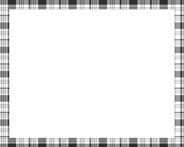 Downloadable Plaid Page Borders