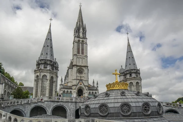 Lourdes basilica Stock Photos, Royalty Free Lourdes basilica Images | Depositphotos