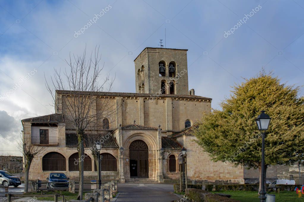 Sepulveda, Segovia, España; marzo de 2018: vista del Santuario de la ...