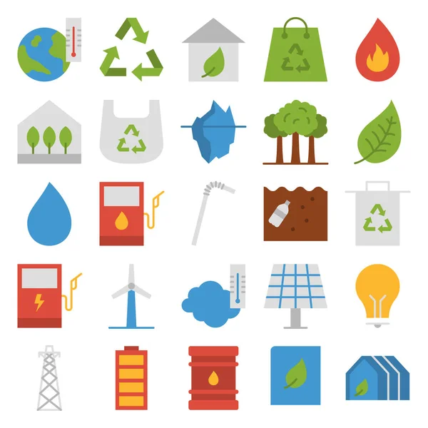 Clean environment symbols | Clean environment symbols — Stock Vector ...