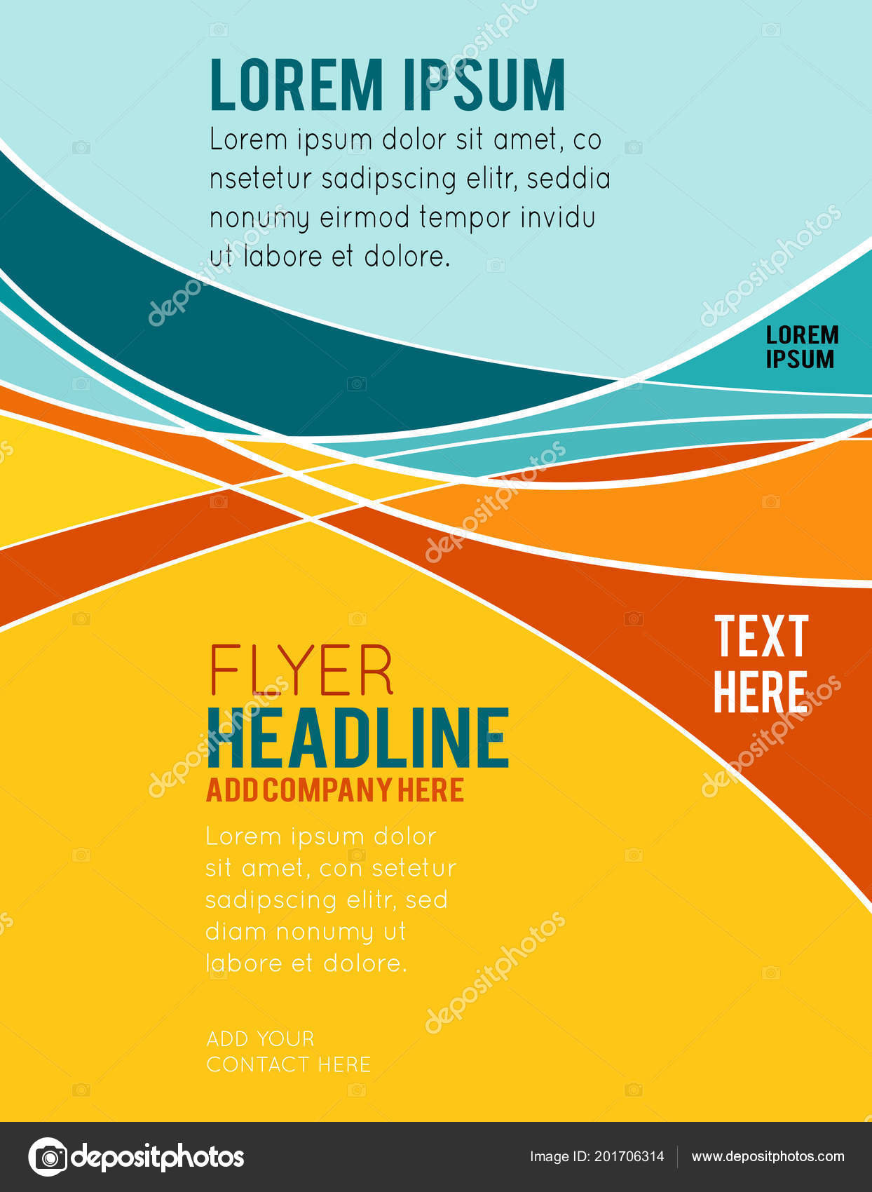 Brochure Design Content Background Design Layout Template Stock Vector ...