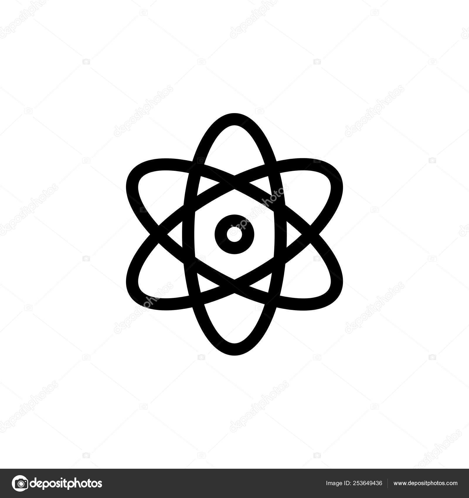 Vector Background Atom Sign Stock Vector Image by ©juzticecreative ...