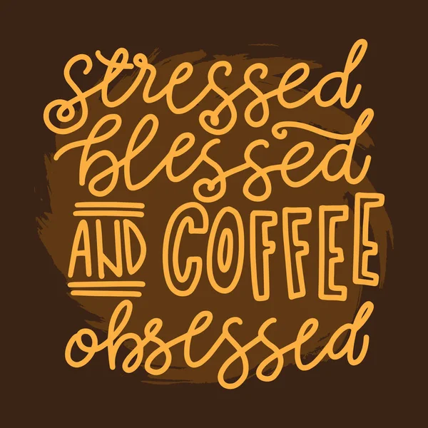 Coffee Handwritten Text Poster Stock Vector Image by ©juzticecreative ...