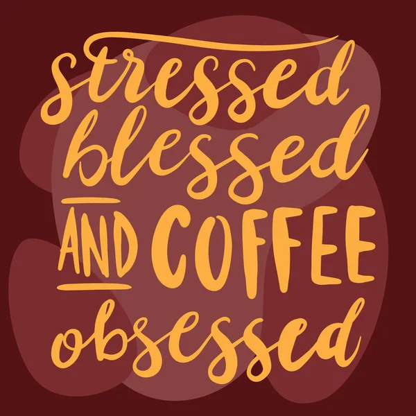 Coffee Handwritten Text Poster Stock Vector Image by ©juzticecreative ...