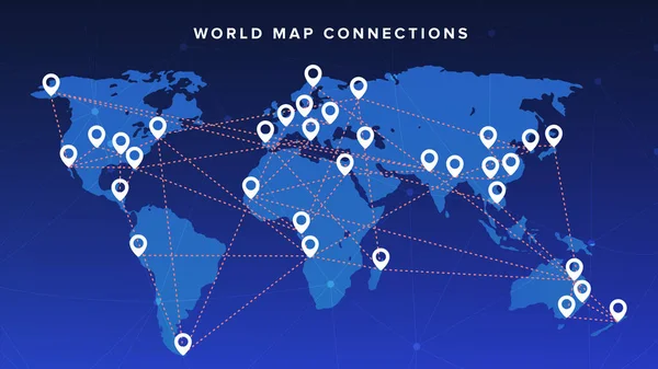 World network map Stock Photos, Royalty Free World network map Images ...