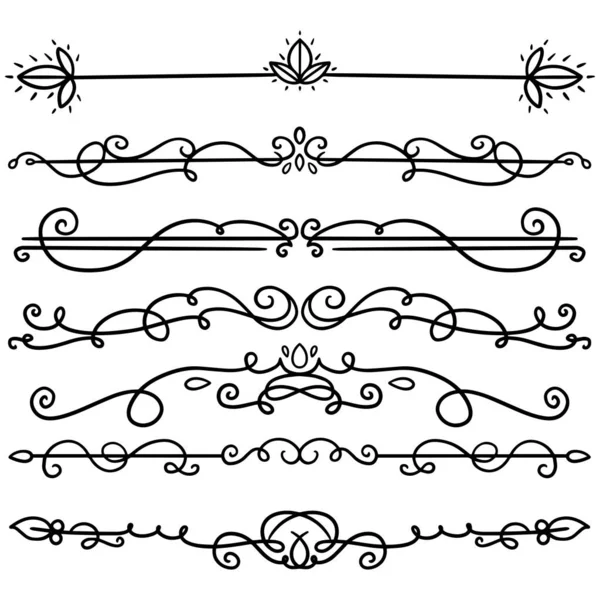 Simple Swirl Line Border