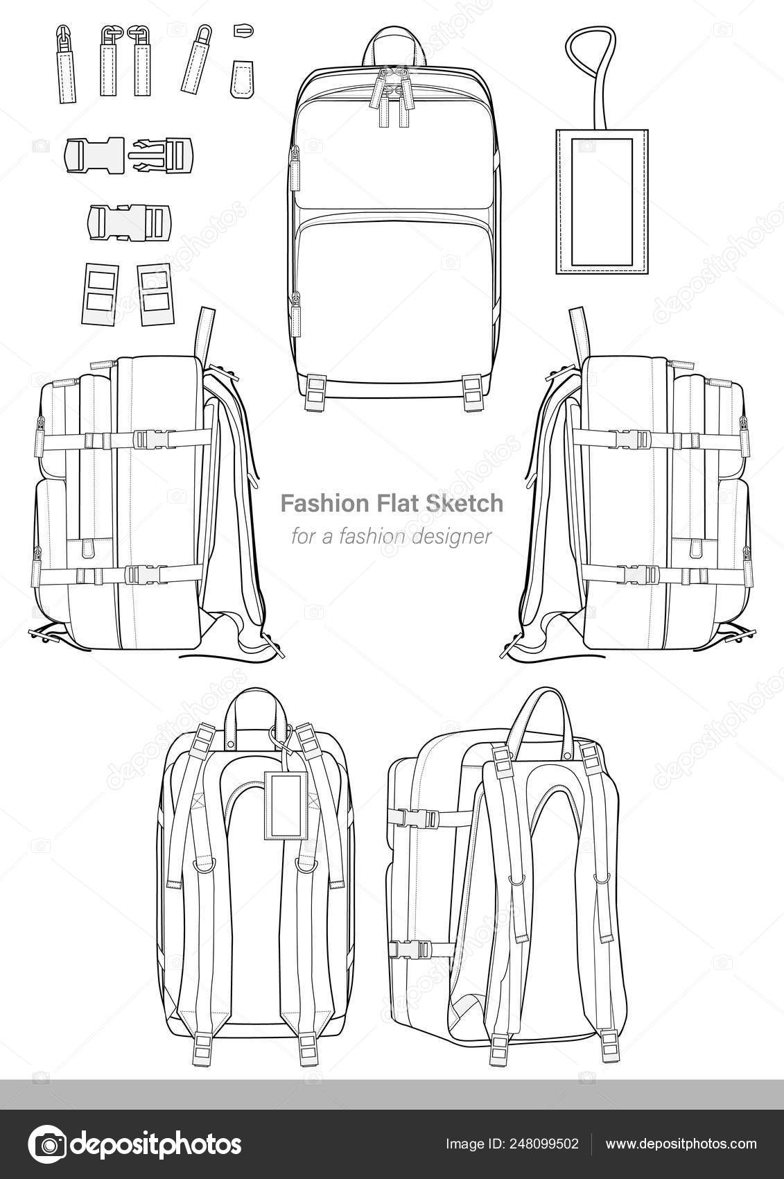 Backpack Technical Drawing | atelier-yuwa.ciao.jp