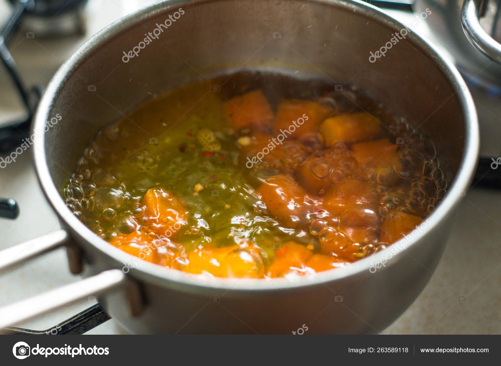 Carrot Soup Ferrets — Stock Photo © kirvasanatol #263589118