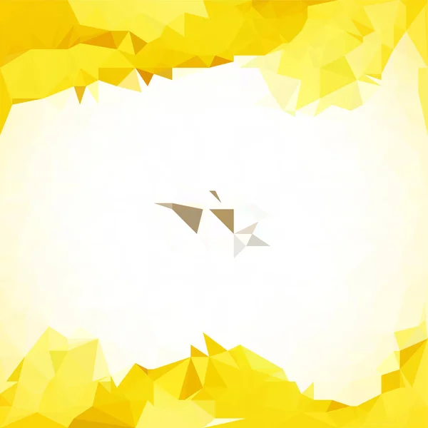 Blå Gul Baggrund Blank Banner Triangulering Stockvektor af ©SergANTstar ...