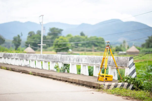 Gps Surveying Field Global Positioning System — Stock Photo ...