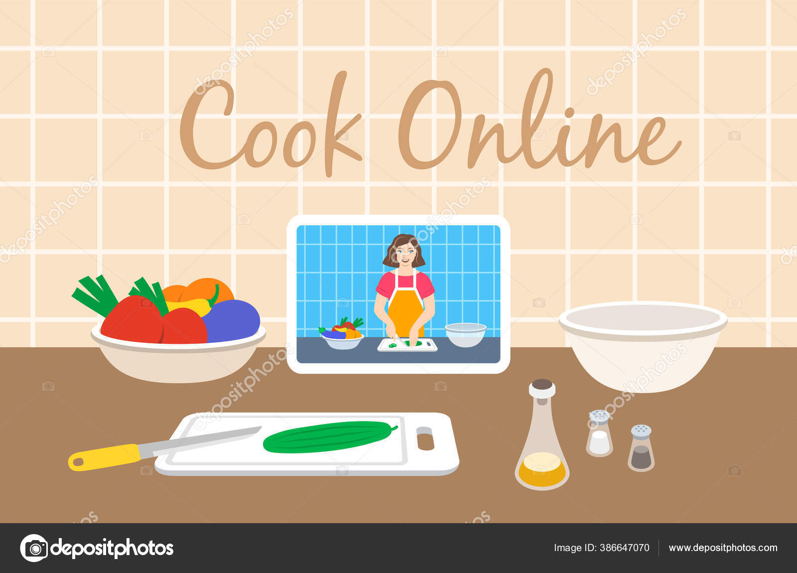 Cooking Demonstration Clip Art