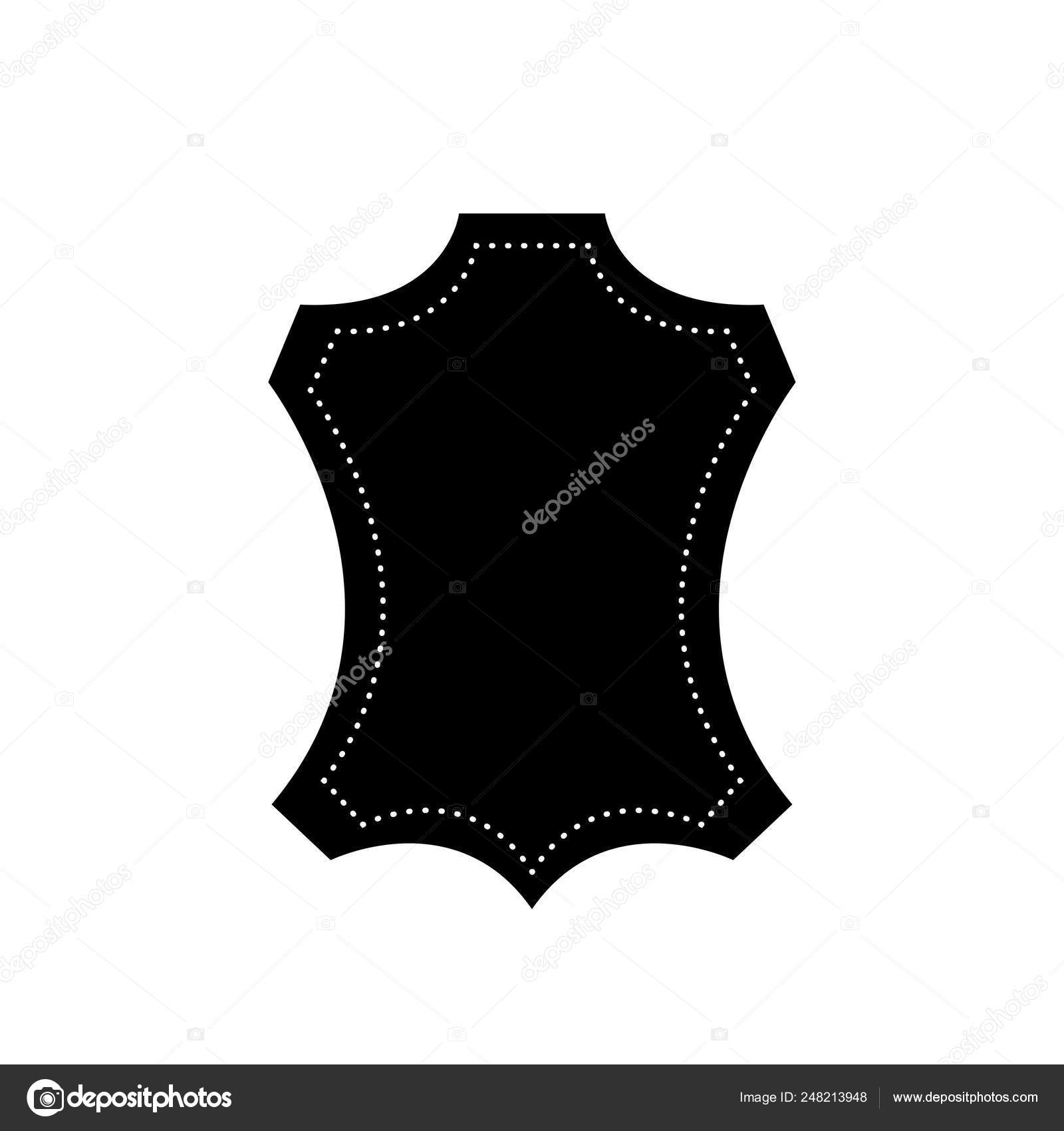 Genuine Leather Vector Label Original Leather Sign Symbol Icon Emblem ...