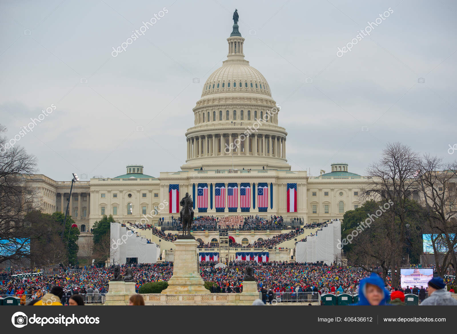 Washington Jan 2017 Presidential Inauguration Donald Trump 45Th ...