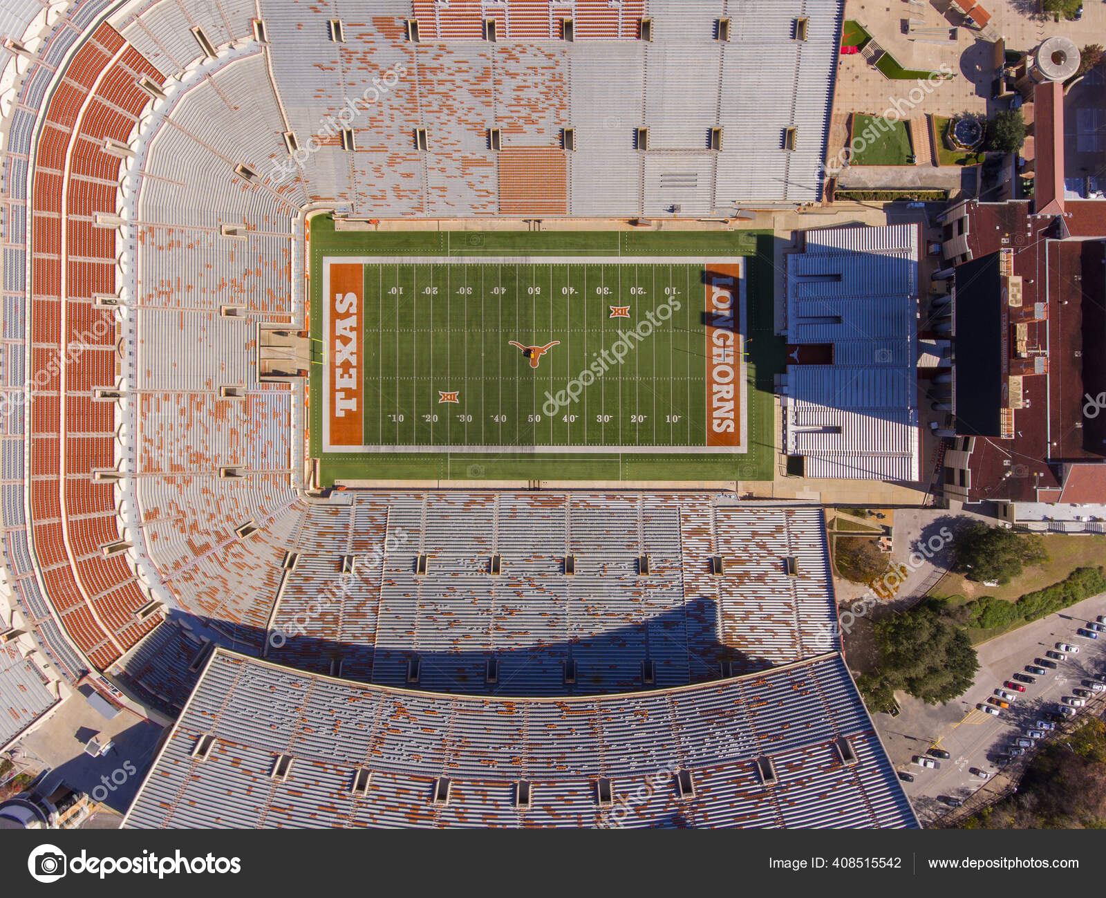 Texas Longhorns Football Stadium Aerial