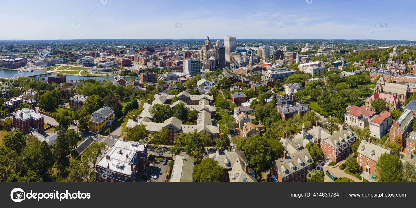 Brown University Campus Aerial