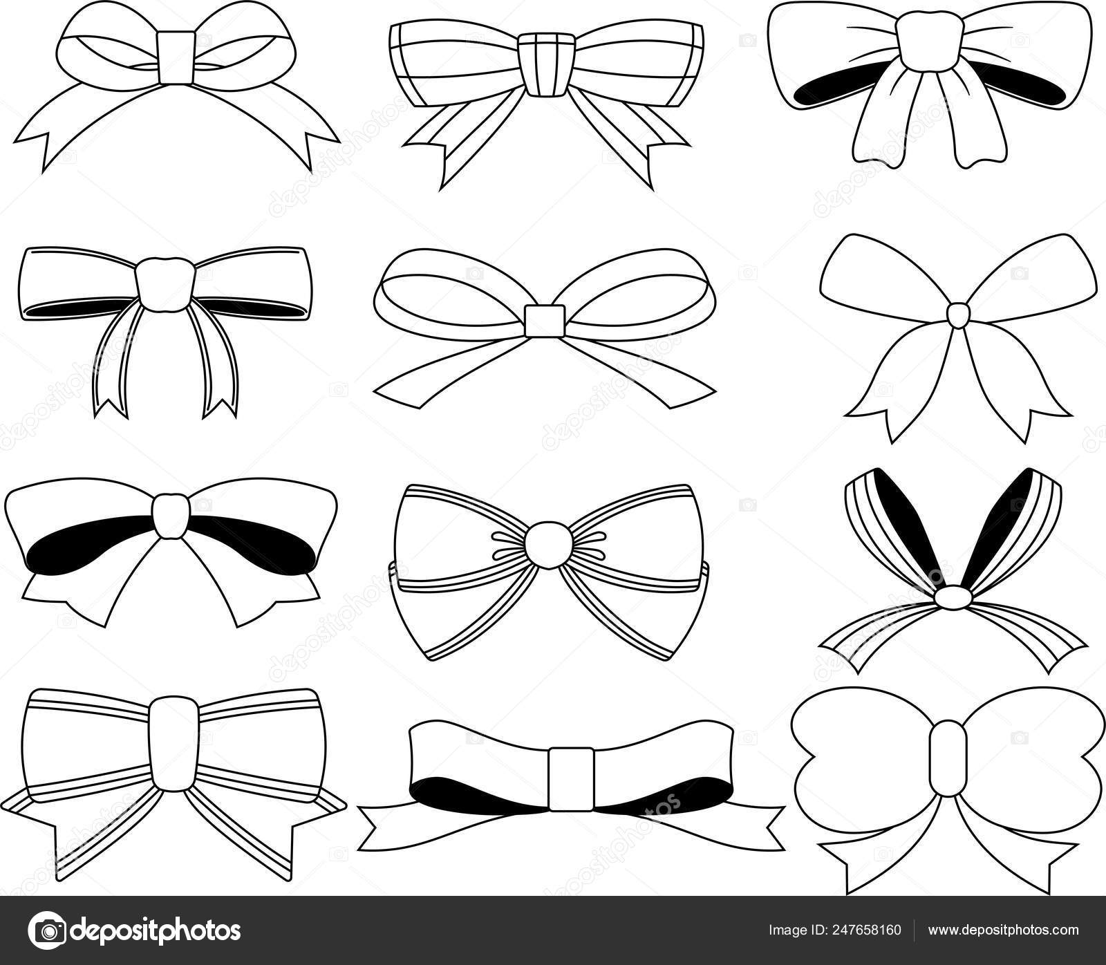 Ruban en forme de contour papillon Vecteur par ©Blue_daemon 247658160