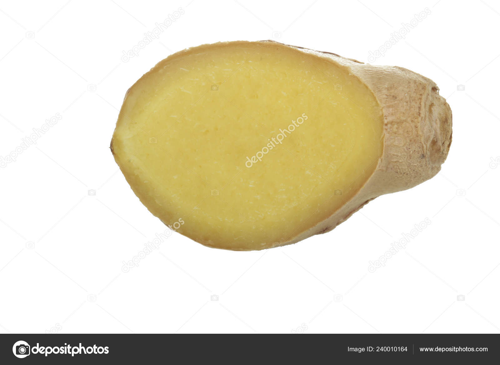 Slice Ginger Isolated White Background — Stock Photo © lewal2005@yandex ...