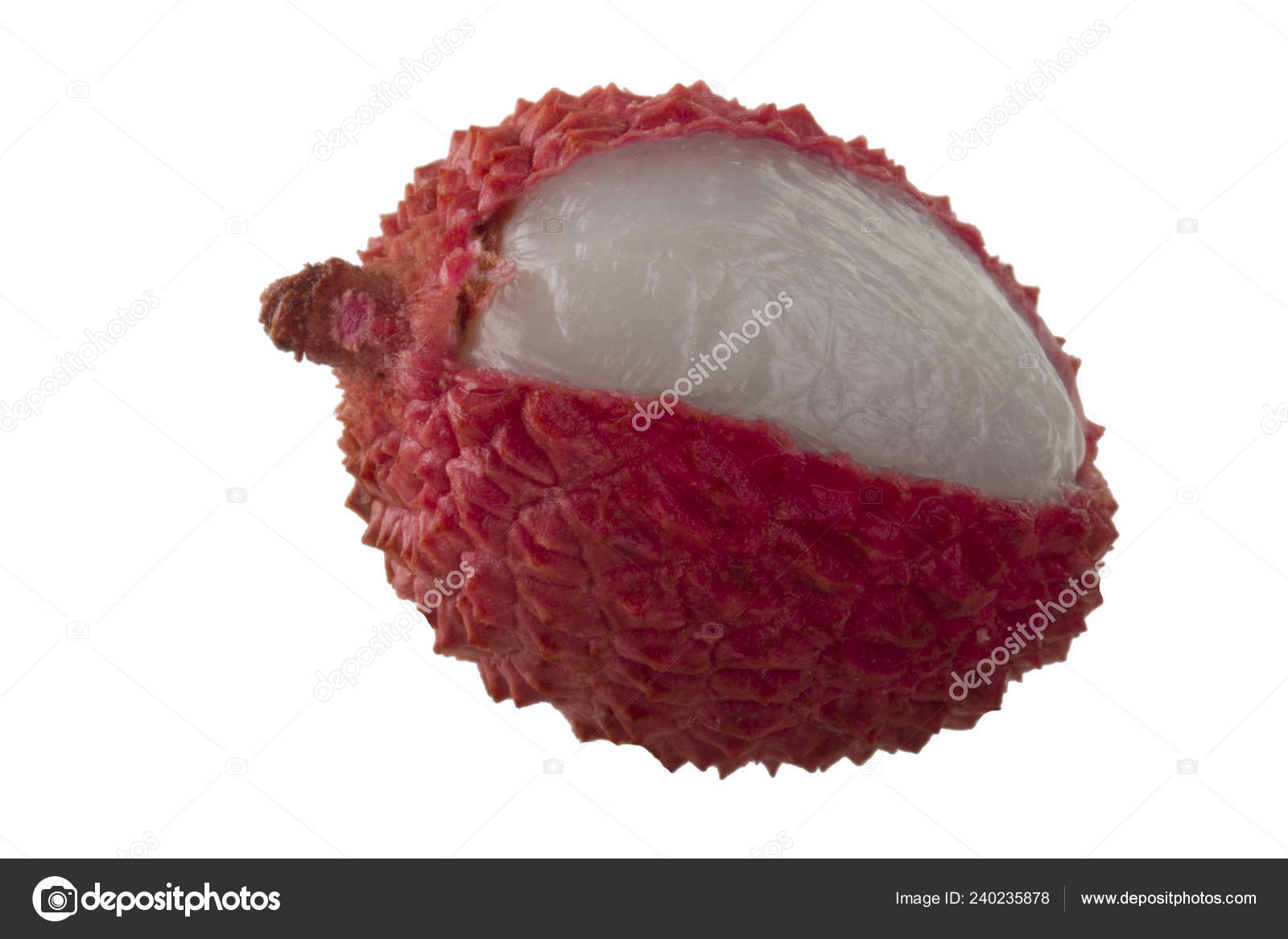 Closeup Lychee Shot Tropical Fruit — Stock Photo © lewal2005@yandex.ru ...