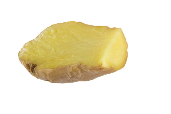 Slice Ginger Isolated White Background — Stock Photo © lewal2005@yandex ...