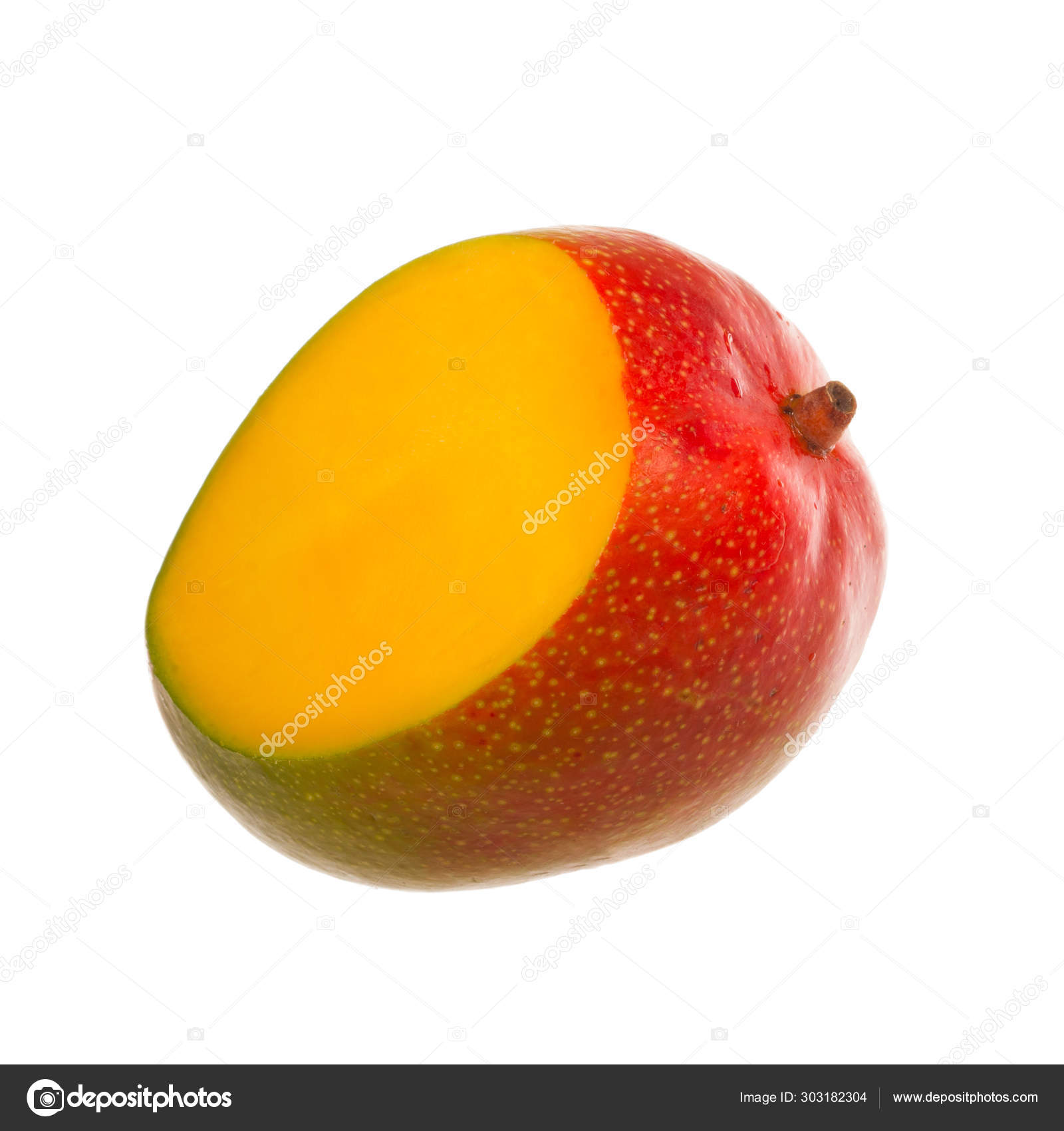 Ripe Mango Fruit Close — Stock Photo © lewal2005@yandex.ru #303182304