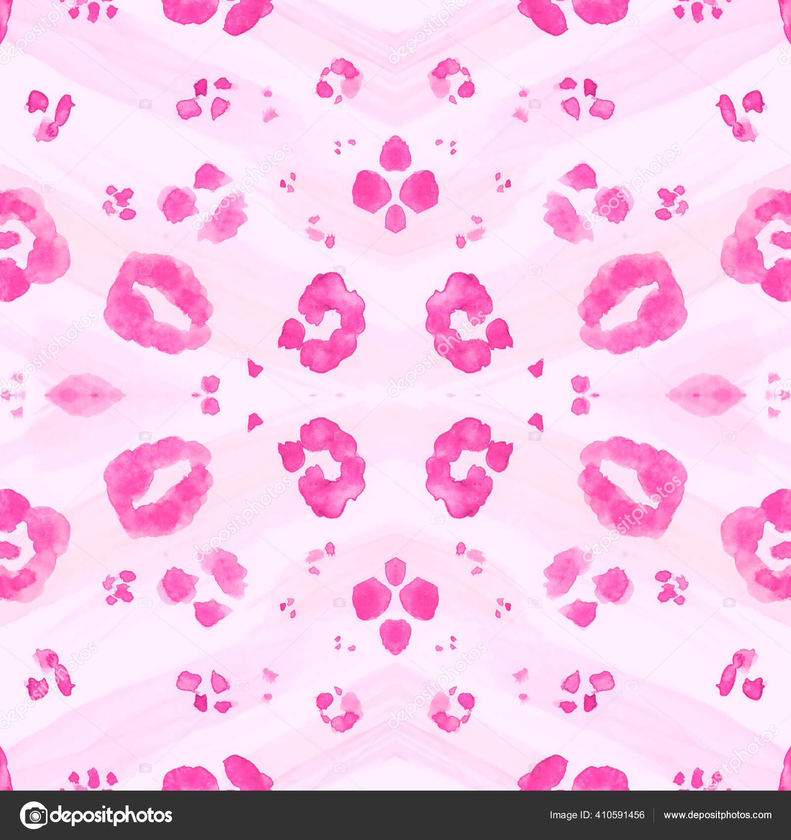 Pink Cheetah Print Border