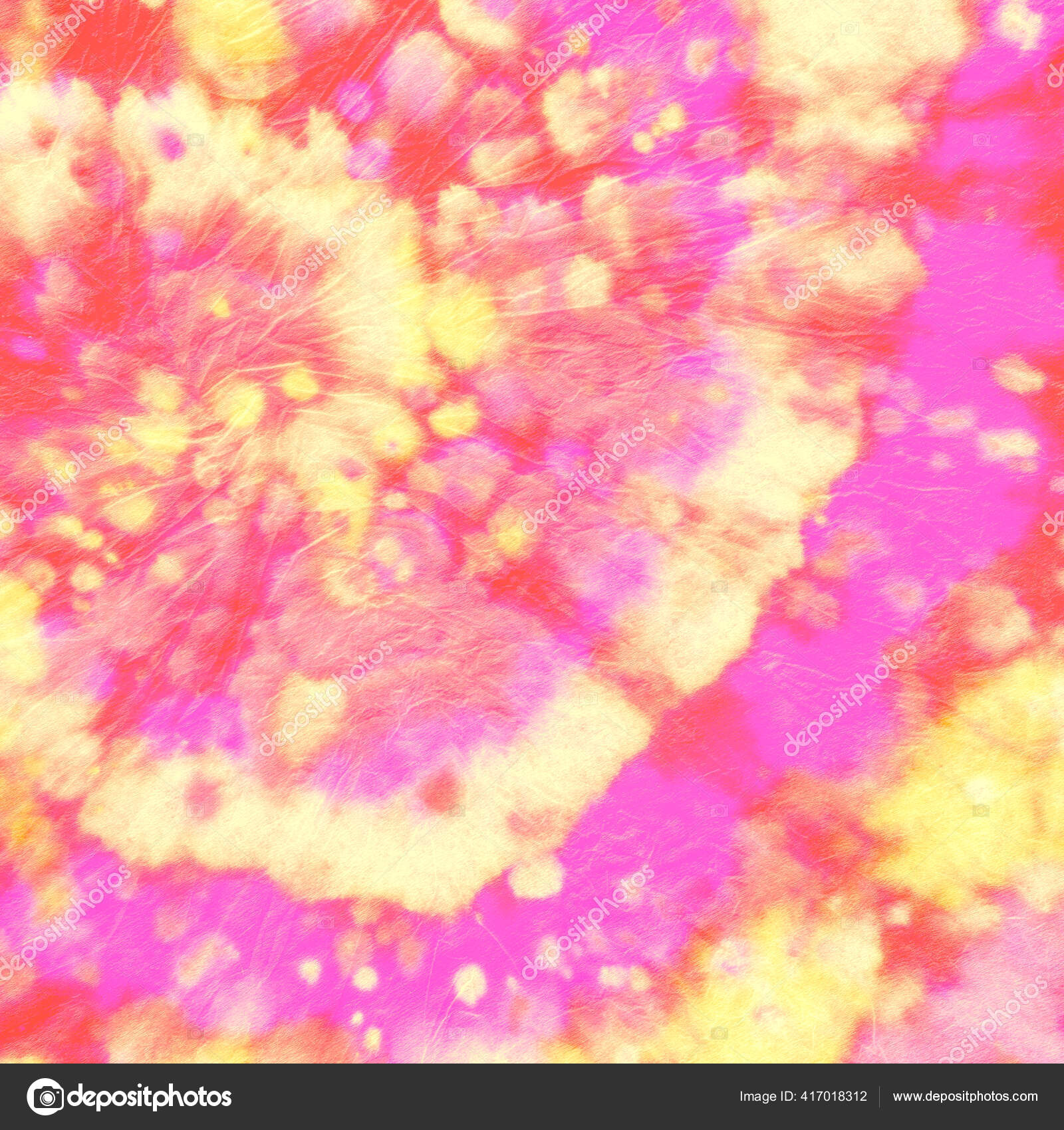 Abstract Dye. Hippie Circle Pattern. Orange Color — Stock Photo ...