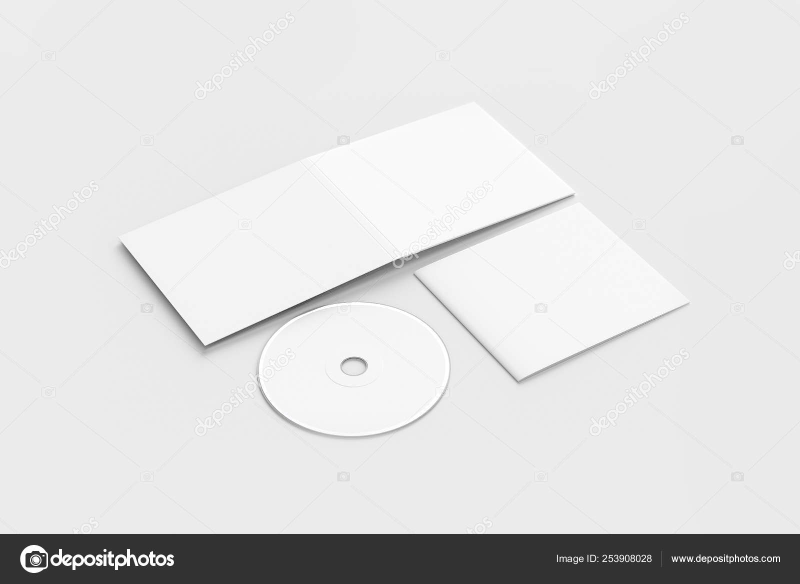 Blank Mixtape Cover Template