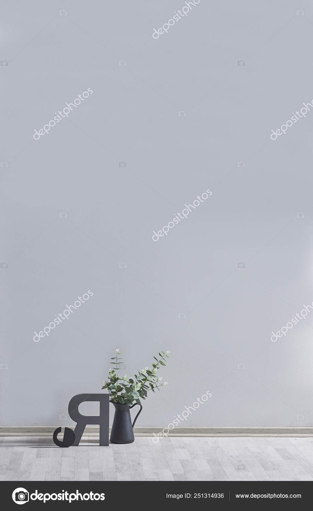 Wall Background Home Object Interior Style Stock Photo by ...