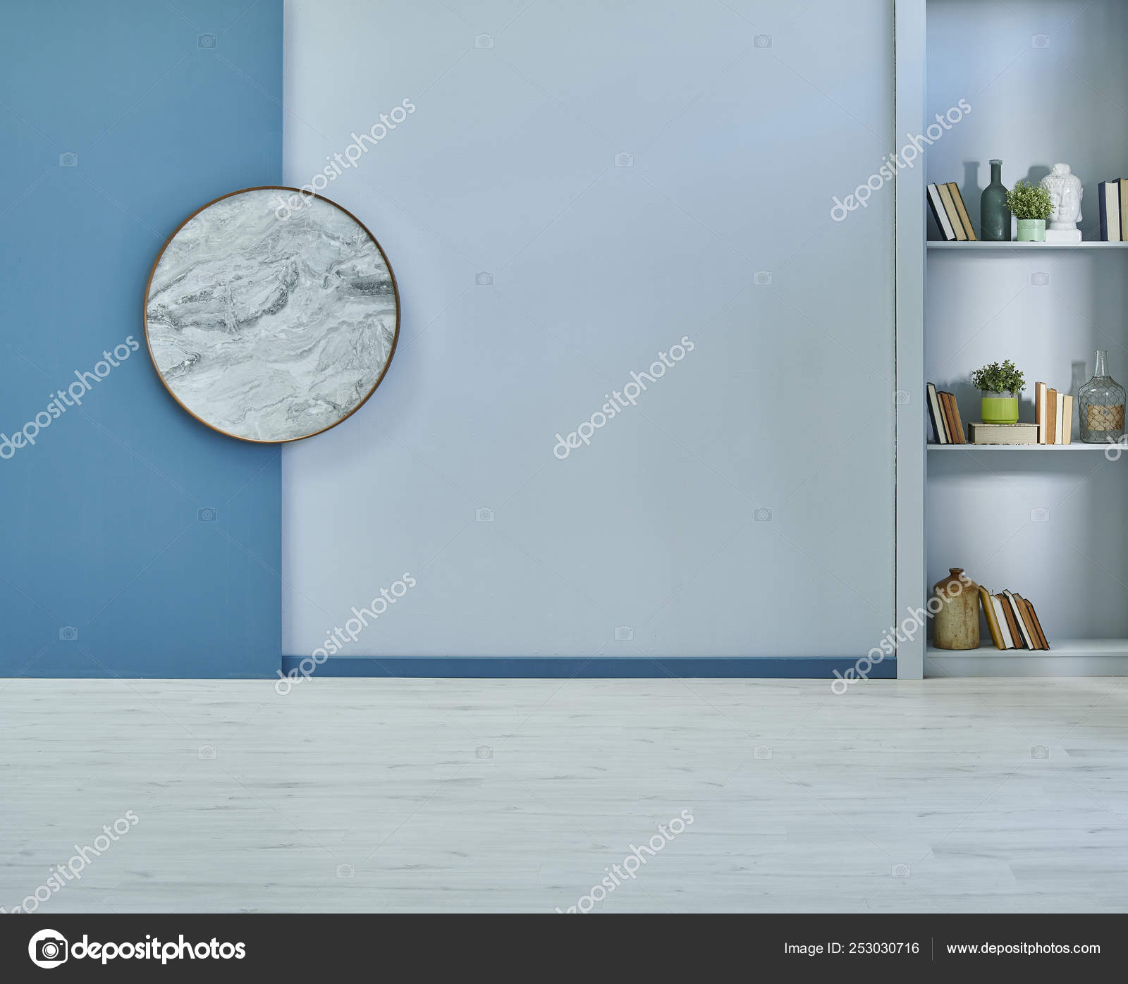 Modern Dark Blue Stone Wall Textured Wall Blue Decorative Wall Stock ...